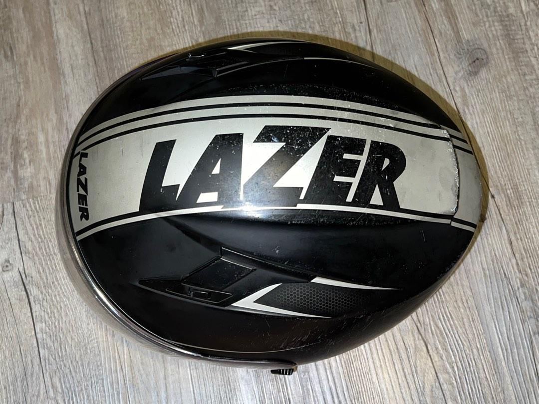 Lazer Helmet with Built In Sun Visor, Motorcycles, Motorcycle ...
