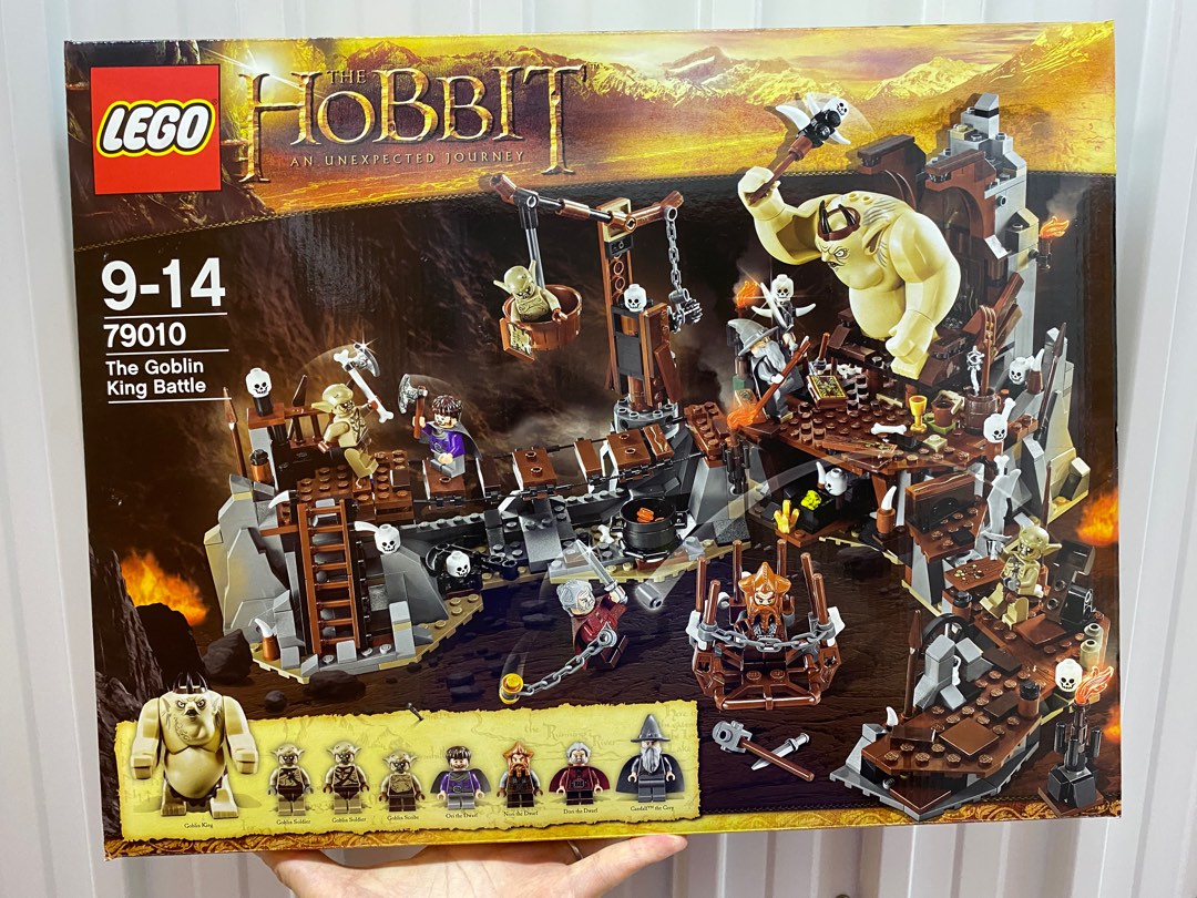 Lego 79010 The Goblin King Battle Hobbits The Lord of the Rings LOTR ...