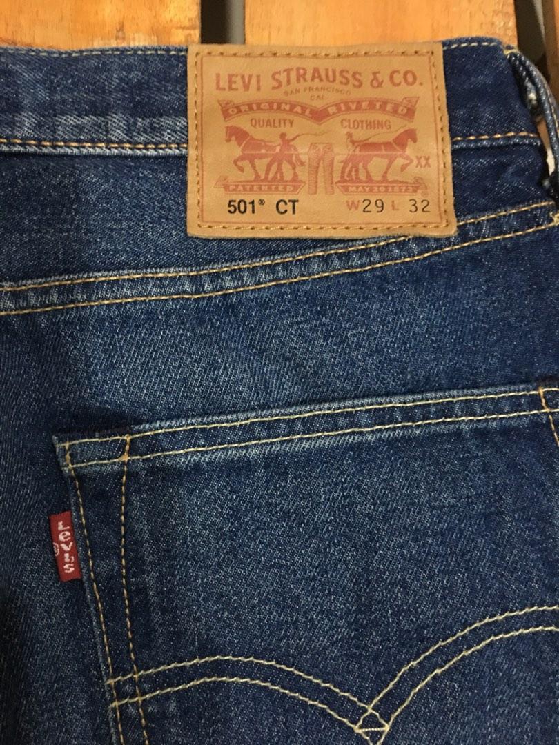 Levis 501 CT Made in Turkey, Men's Fashion, Bottoms, Jeans on Carousell
