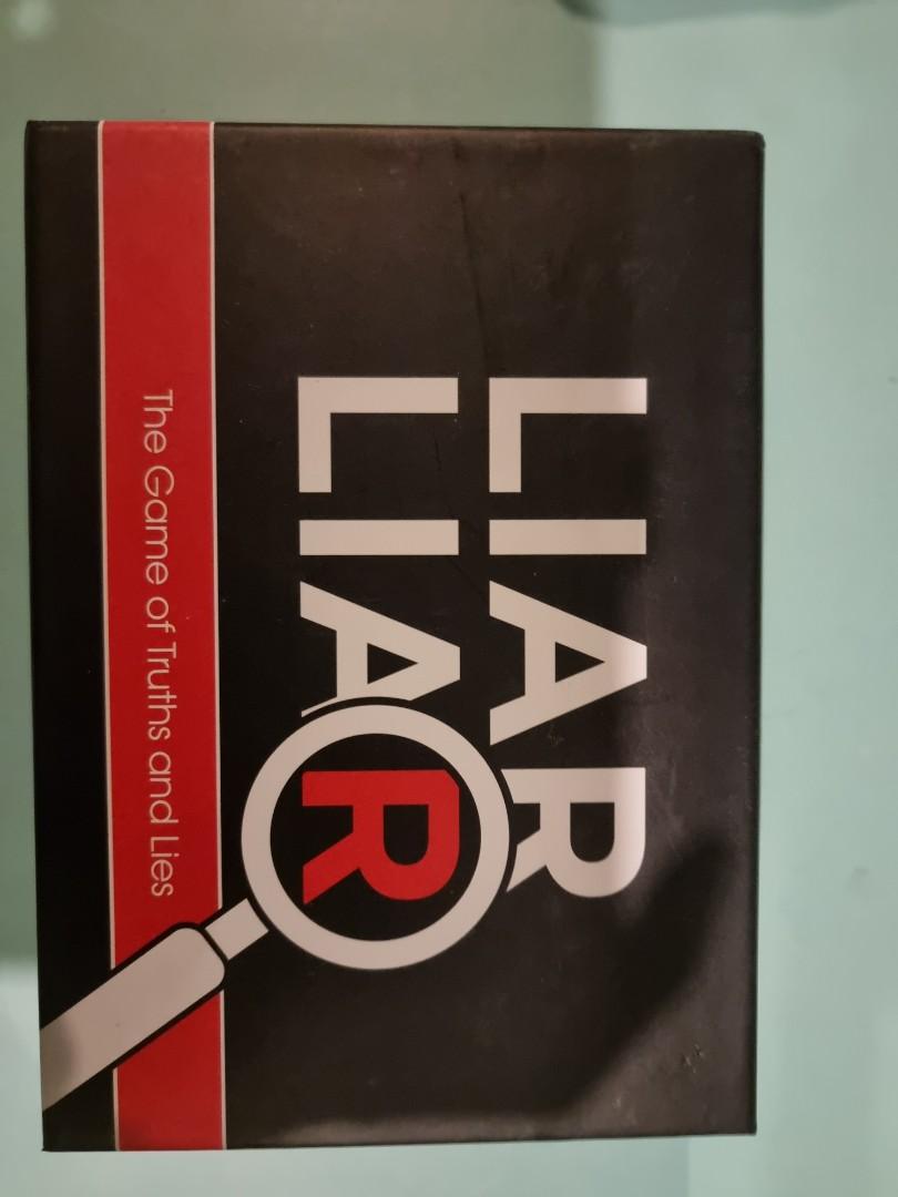 Liar liar board game, Hobbies & Toys, Toys & Games on Carousell
