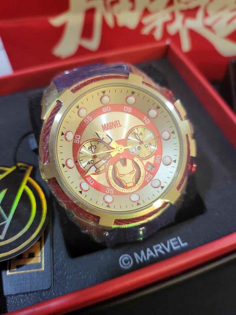 LIMITED EDITION IRON MAN MARVEL COLLECTOR'S WATCH., Men's Fashion ...