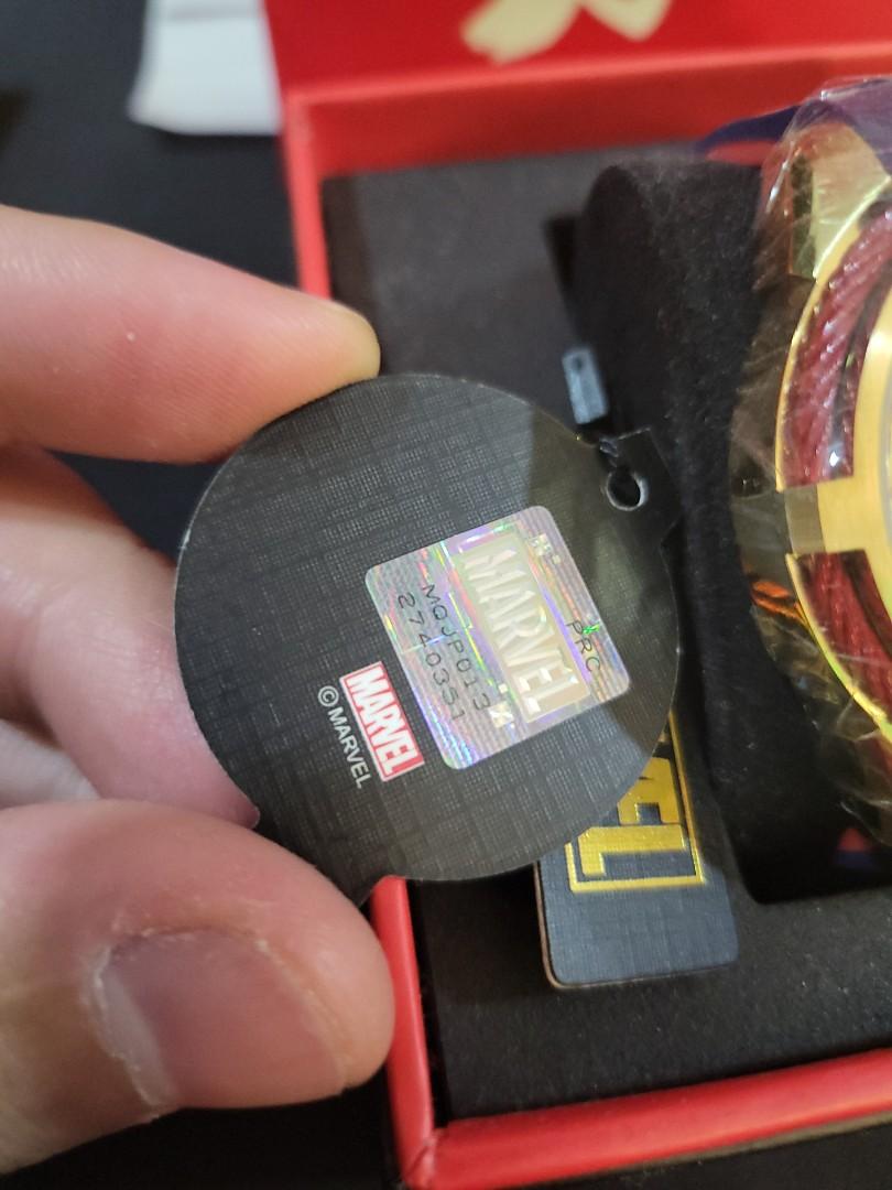 LIMITED EDITION IRON MAN MARVEL COLLECTOR'S WATCH., Men's Fashion ...