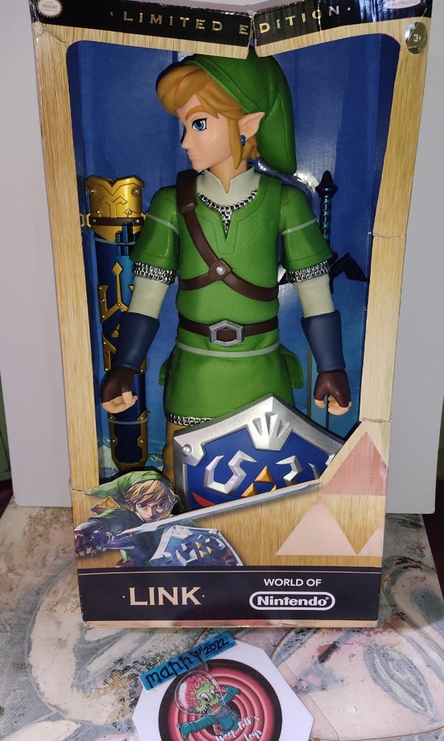 Limited edition Zelda link=7,800.rare.misb,20 in'c tall articulated ...