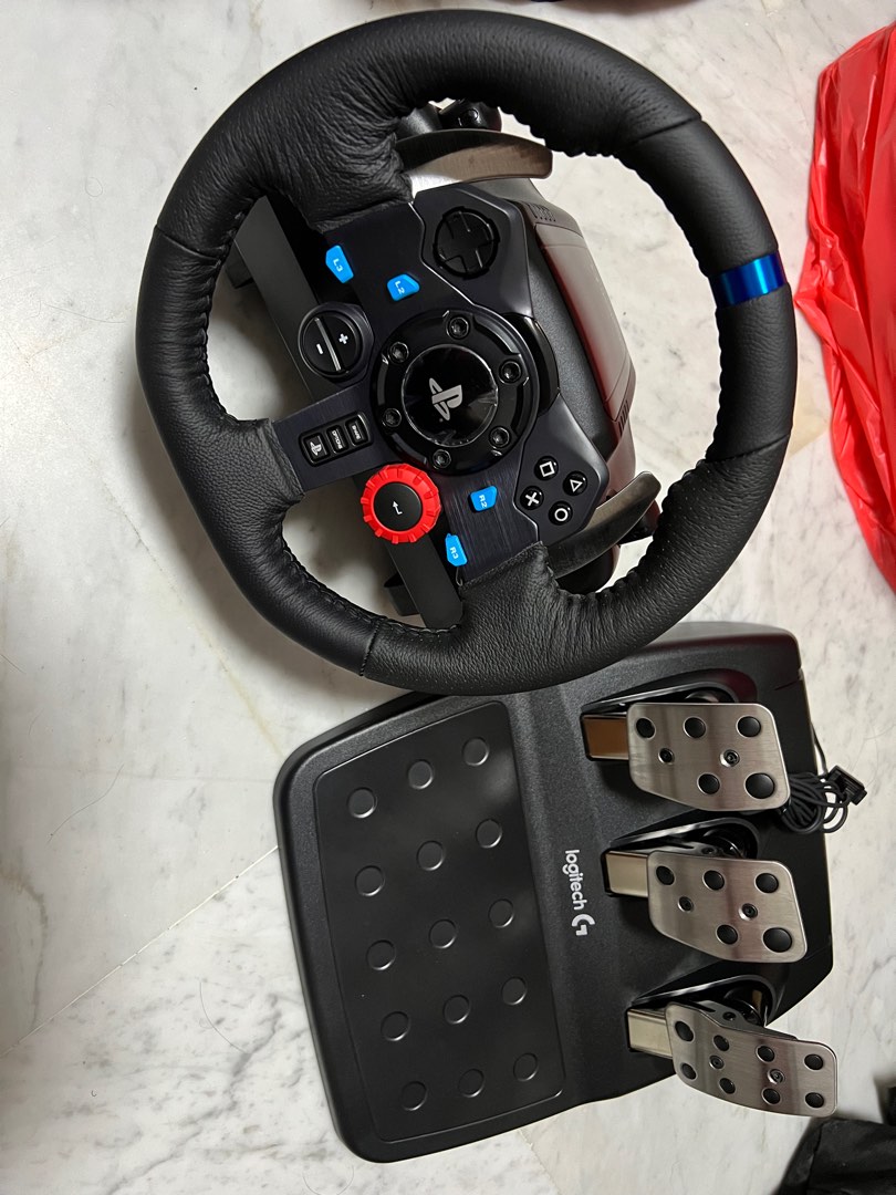 Logitech G29 Driving Force Racing Wheel, Video Gaming, Gaming ...
