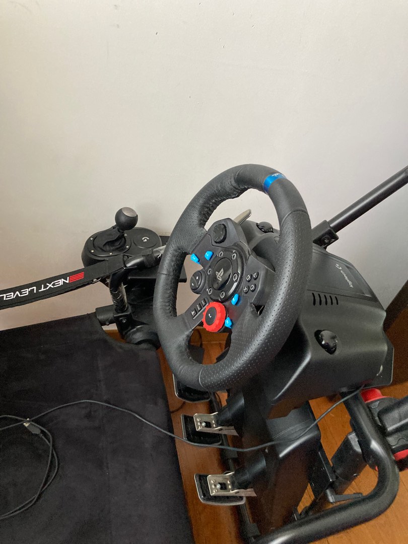 Full Logitech G29 gaming set, Video Gaming, Gaming Accessories ...