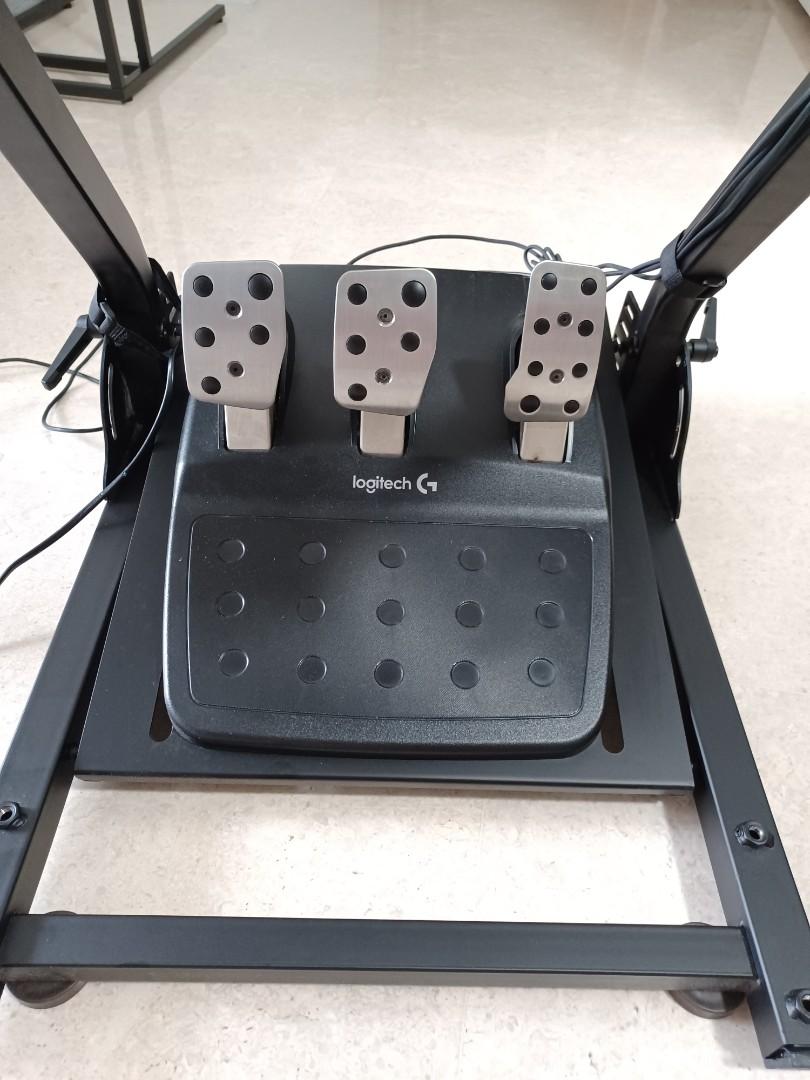 Steering wheel Logitech G29 with folding stand, Video Gaming, Gaming ...