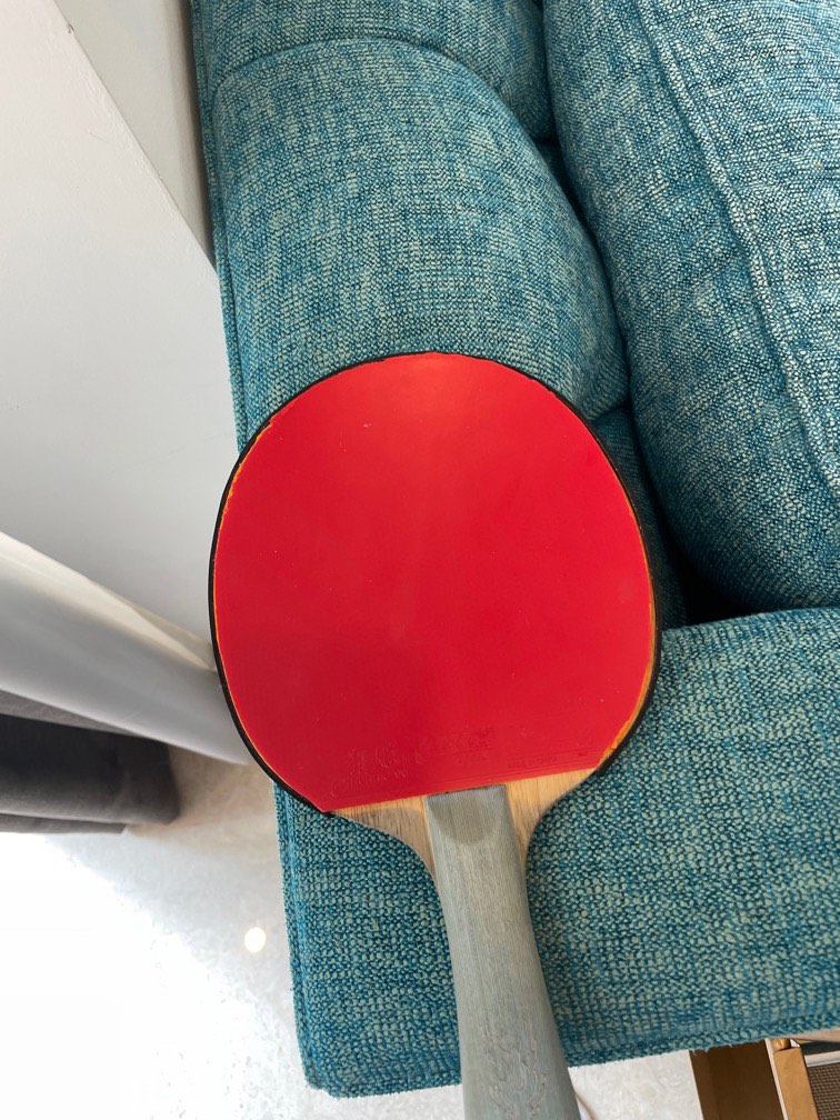 Ma long 5x with rubber and blade, Sports Equipment, Sports & Games ...