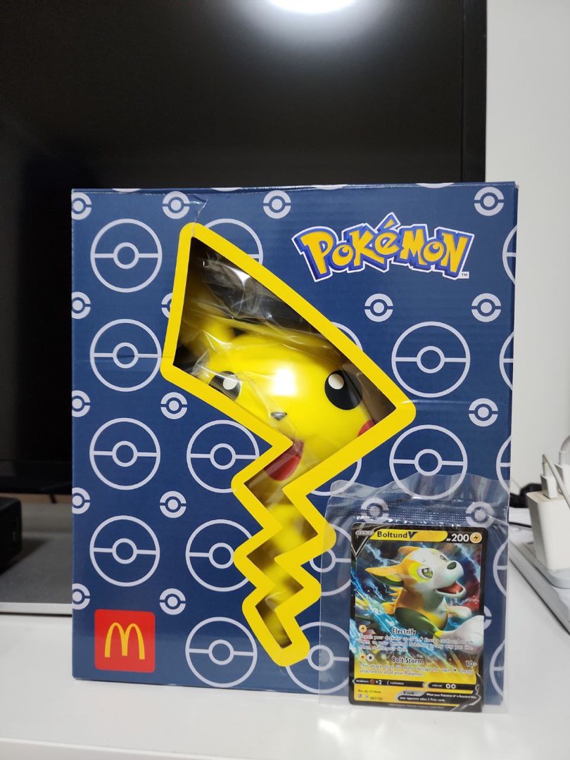 MacDonald - Pokémon carrier BoltundV, Hobbies & Toys, Toys & Games on ...