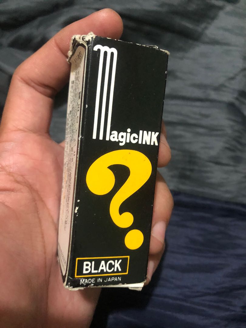 Magic ink - black, Hobbies & Toys, Stationary & Craft, Other Stationery ...