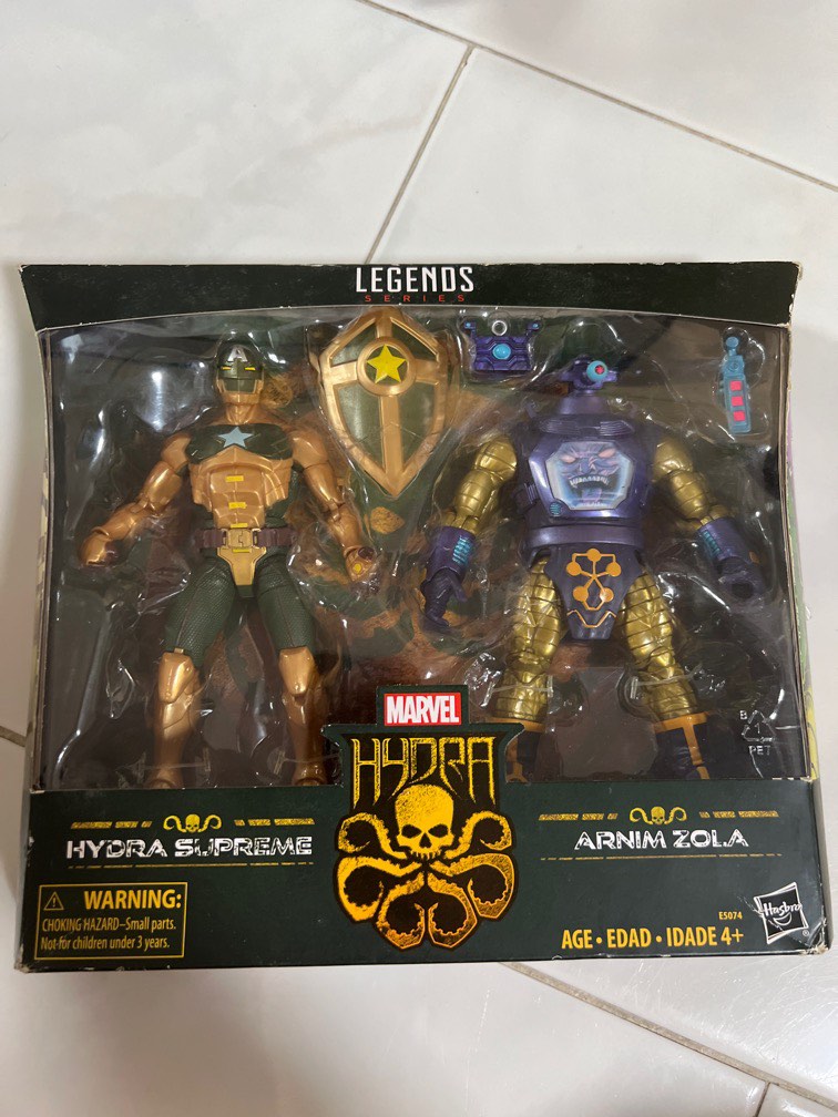 Marvel Legends Hydra Supreme Arnim Zola, Hobbies & Toys, Toys & Games ...
