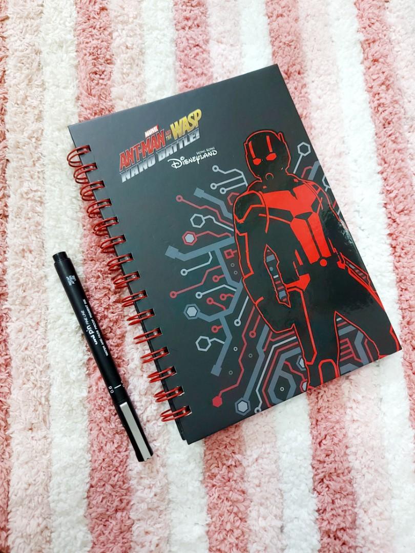 Marvel Spiral Notebook Collectible with Free Calendar (Ant-Man & The ...