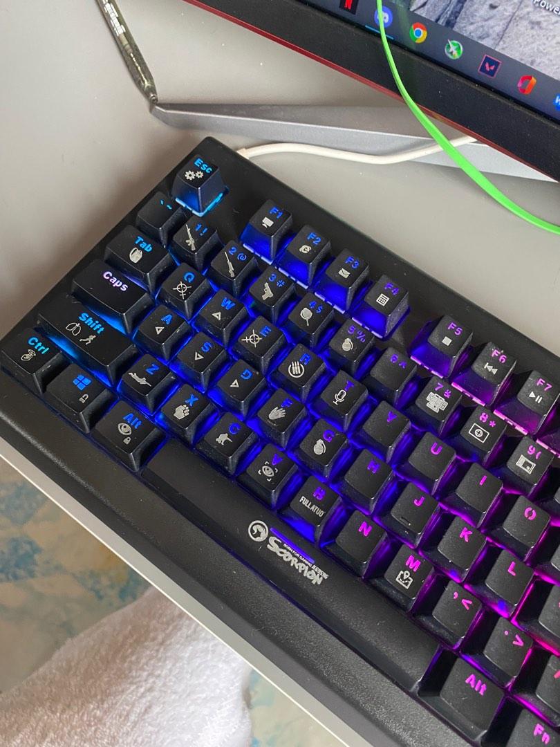 Marvo KG959G Gaming Keyboard, Computers & Tech, Parts & Accessories ...