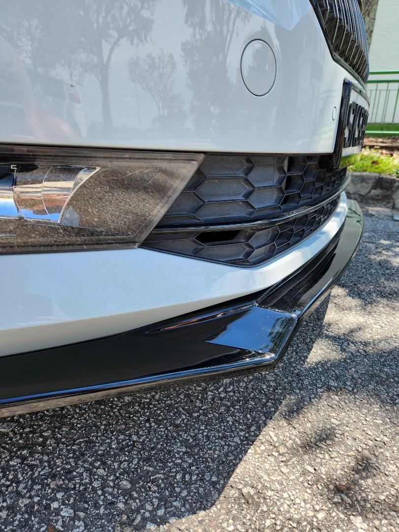 Maxton design front lip for skoda, Car Accessories, Accessories on ...