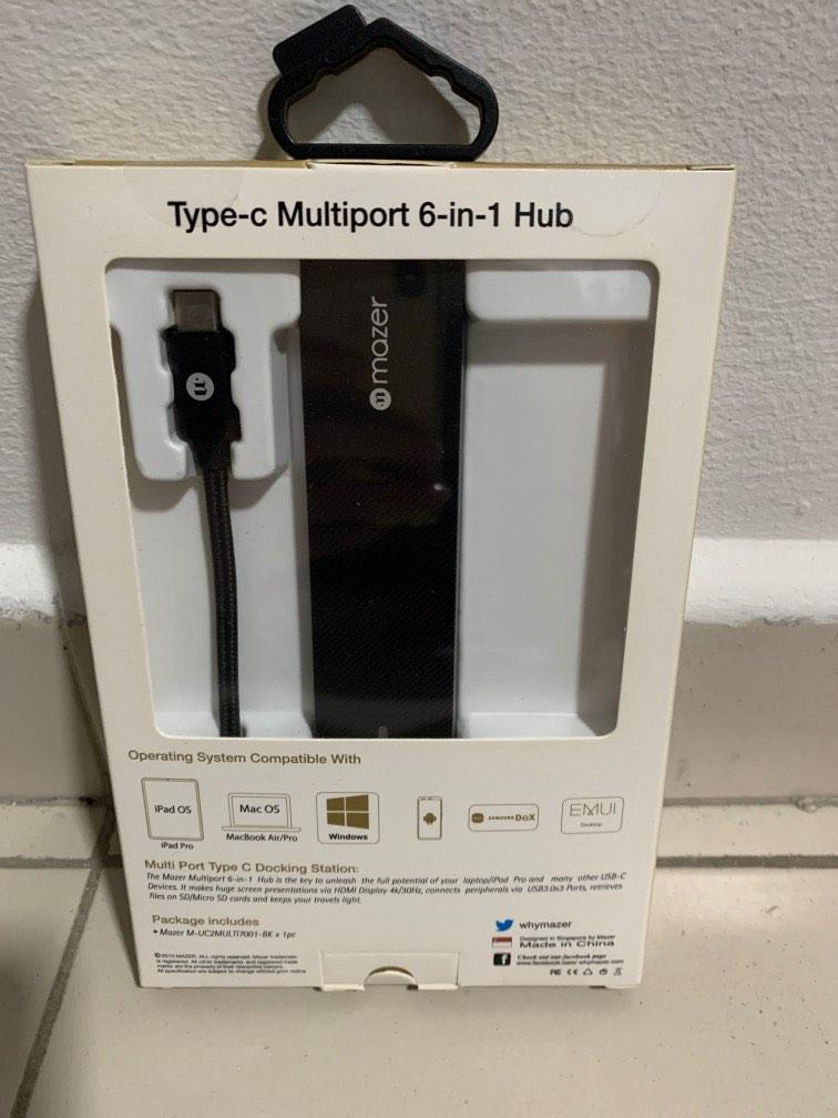 Mazer Infinite.Multimedia Pro Hub 7001 (6-in-1), Computers & Tech ...