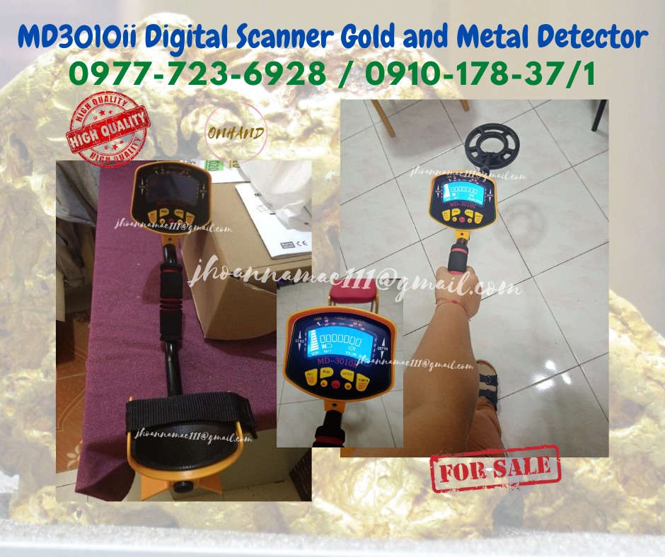MD3010ii Digital Scanner Gold and Metal Detector, Commercial ...