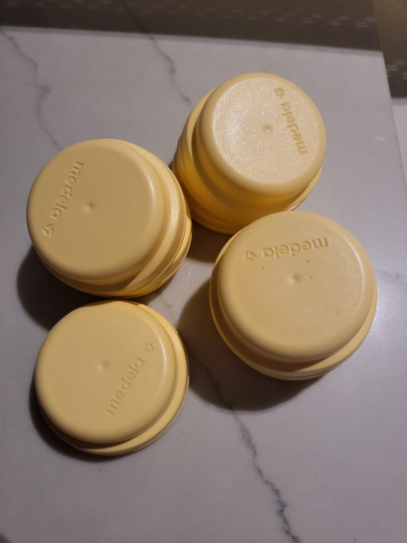 Medela storage bottle caps, Babies & Kids, Nursing & Feeding ...