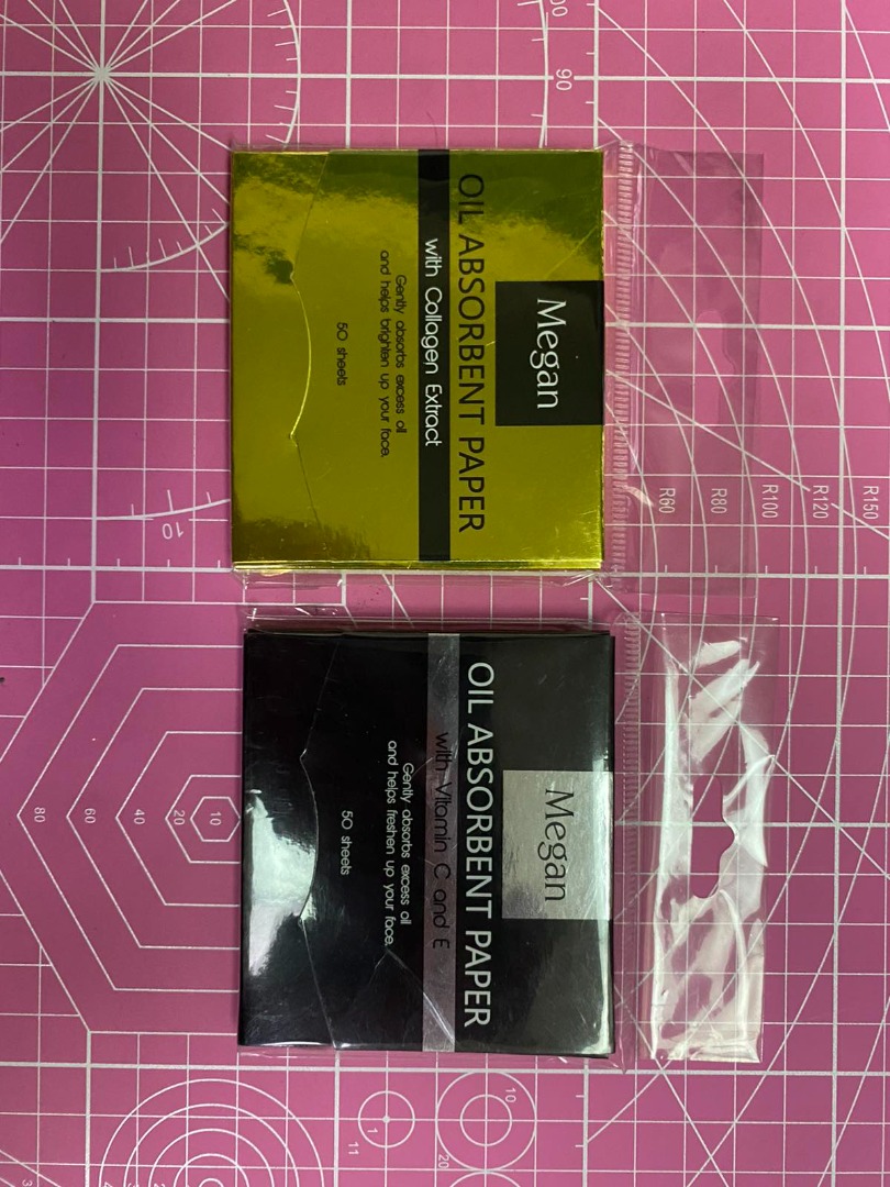Megan Oil Absorbent Paper, Beauty & Personal Care, Face, Face Care on ...