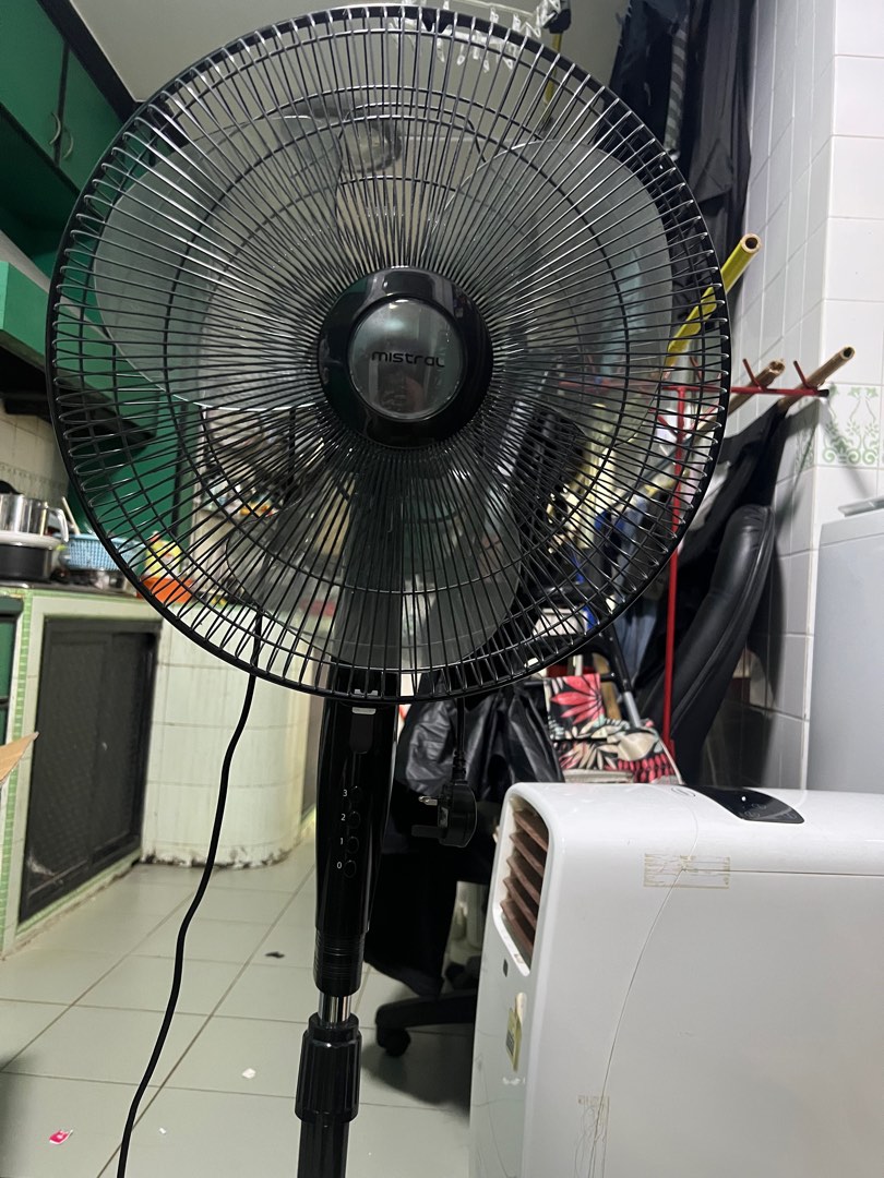 Mistral Stand Fan 16 inch, Furniture & Home Living, Lighting & Fans ...