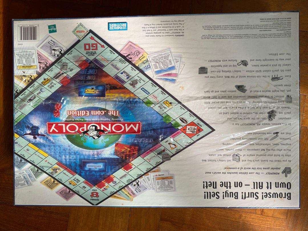 BNIB Monopoly the dot . Com Edition, Hobbies & Toys, Toys & Games on ...