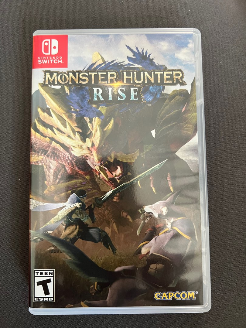 Monster Hunter Rise Nintendo Switch, Video Gaming, Video Games ...