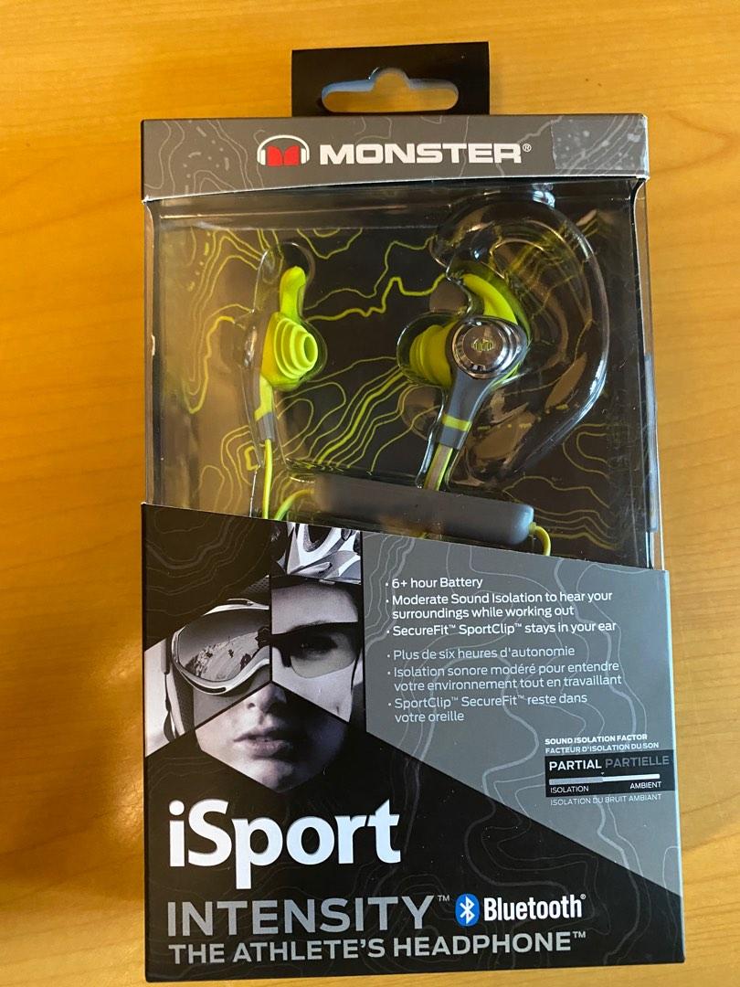 MONSTER ISPORT INTENSITY THE ATHLETE’S HEADPHONE BLUETOOTH 藍芽 耳機, 音響器材 ...