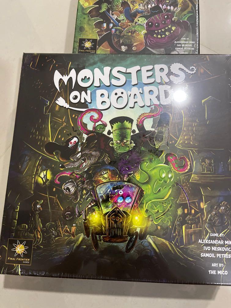 Monsters on board Kickstarter deluxe edition, Hobbies & Toys, Toys ...
