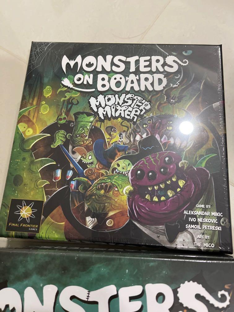 Monsters on board Kickstarter deluxe edition, Hobbies & Toys, Toys ...