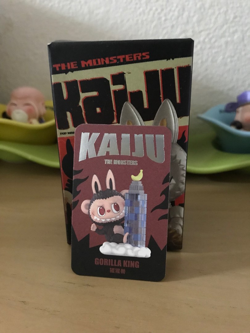 Monsters Kaiju Labubu Super Secret (Gorilla Kong), Hobbies & Toys, Toys ...