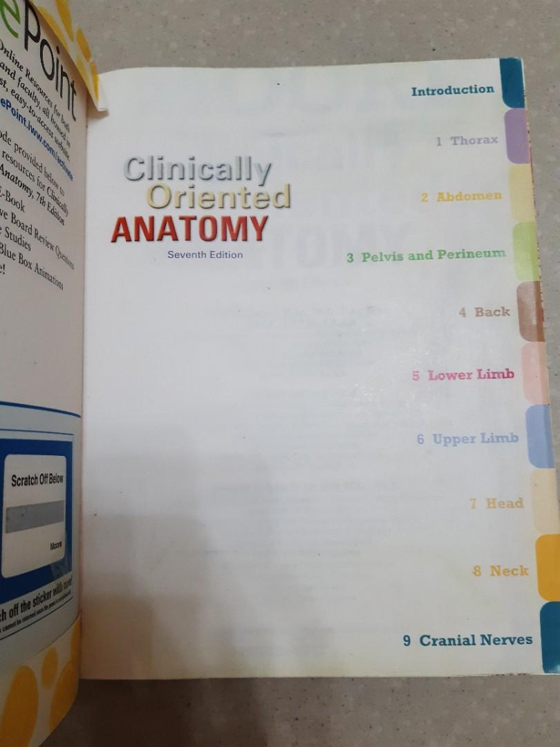 Moore's Clinical Anatomy, Constanzo Physiology, Oxford Handbook of ...