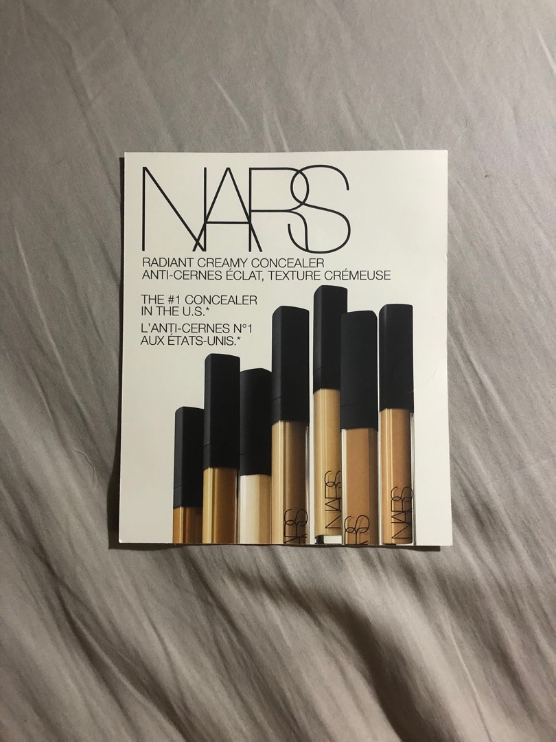 Nars Concealer sample, 美容＆化妝品, 健康及美容 - 皮膚護理, 化妝品 - Carousell
