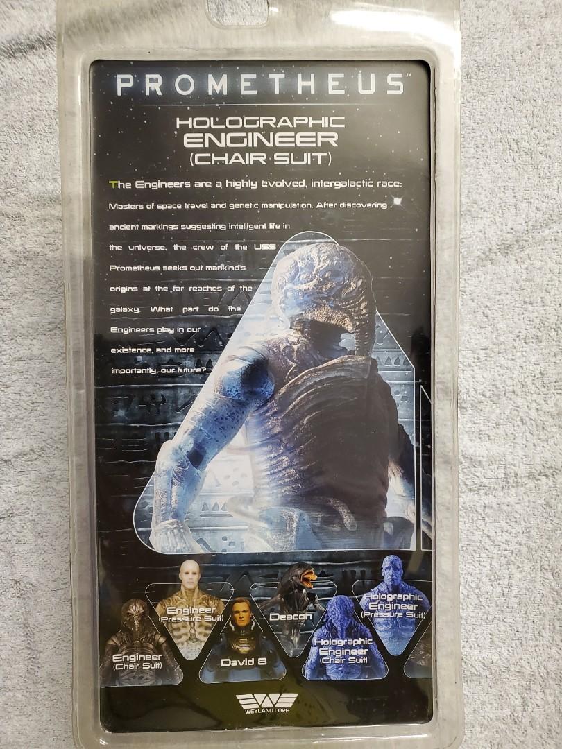 NECA Alien Prometheus Engineer Holographic Chair Suit, 興趣及遊戲, 玩具 & 遊戲類 ...