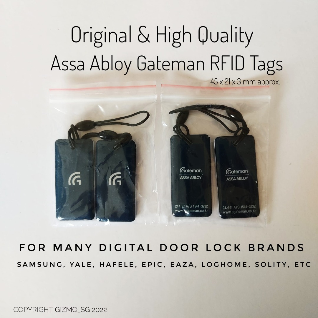 $10 for 4 pieces new Assa Abloy Gateman brand genuine high quality RFID ...