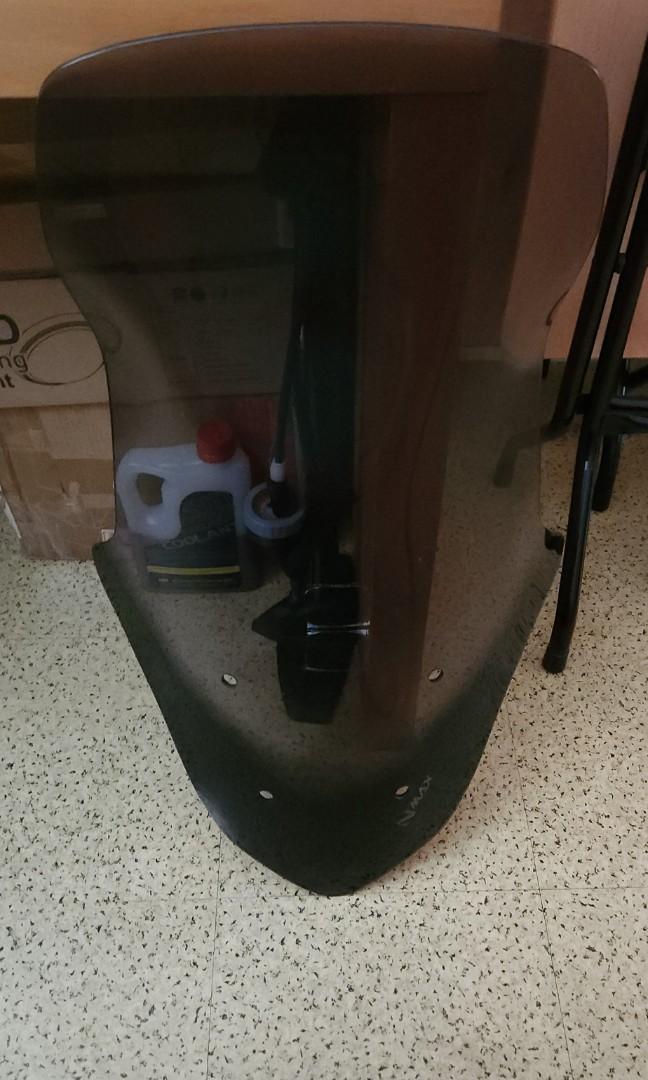 Nmax high windshield, Motorcycles, Motorcycle Accessories on Carousell