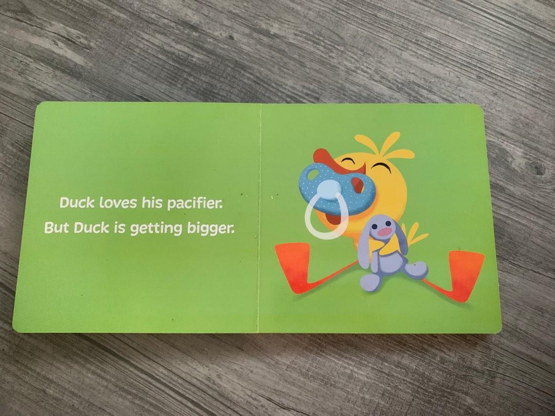 No More Pacifier Duck children book, Hobbies & Toys, Books & Magazines ...