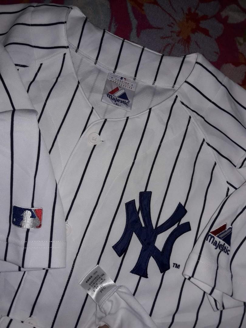 NY jersey by majestic x mlb, Men's Fashion, Tops & Sets, Tshirts & Polo Shirts on Carousell