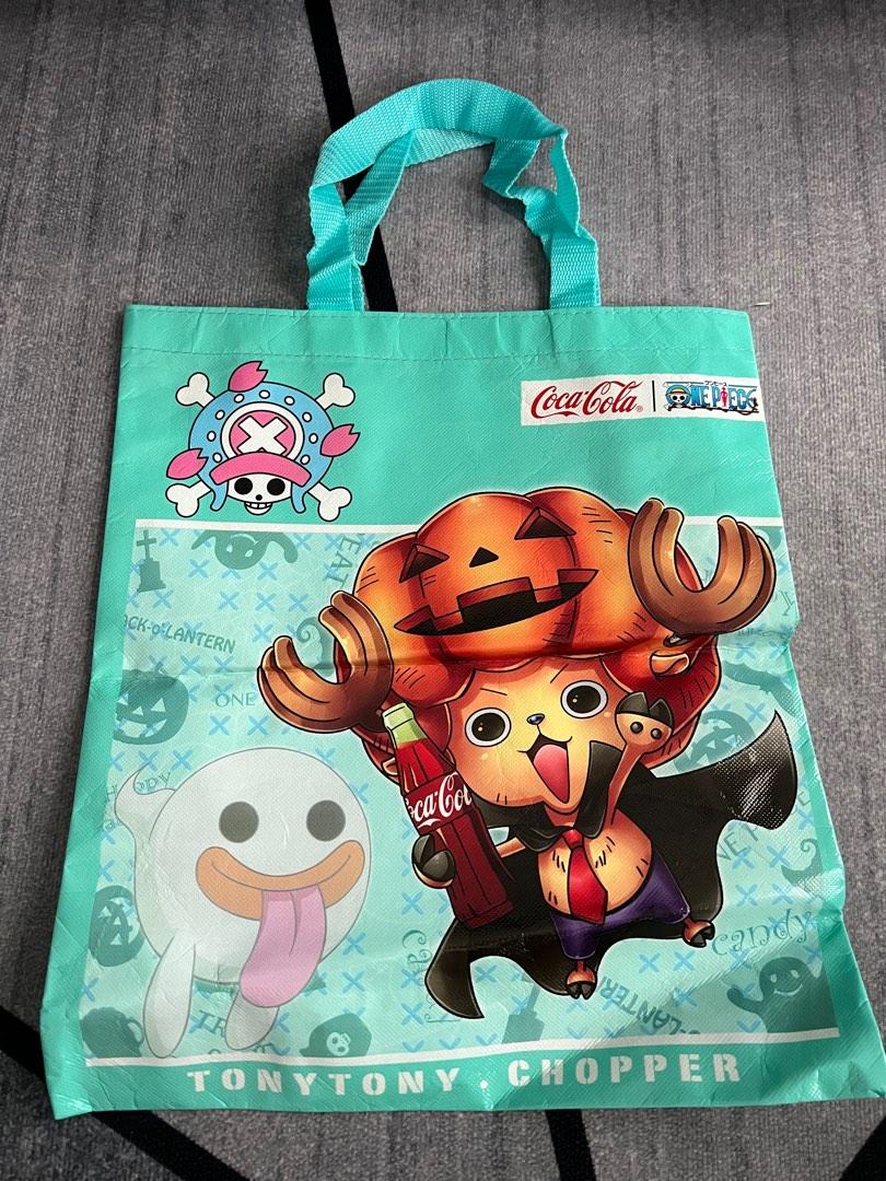 (OPM121) One Piece Chopper x Coca Cola Eco Bag/Paper Bag, Hobbies ...