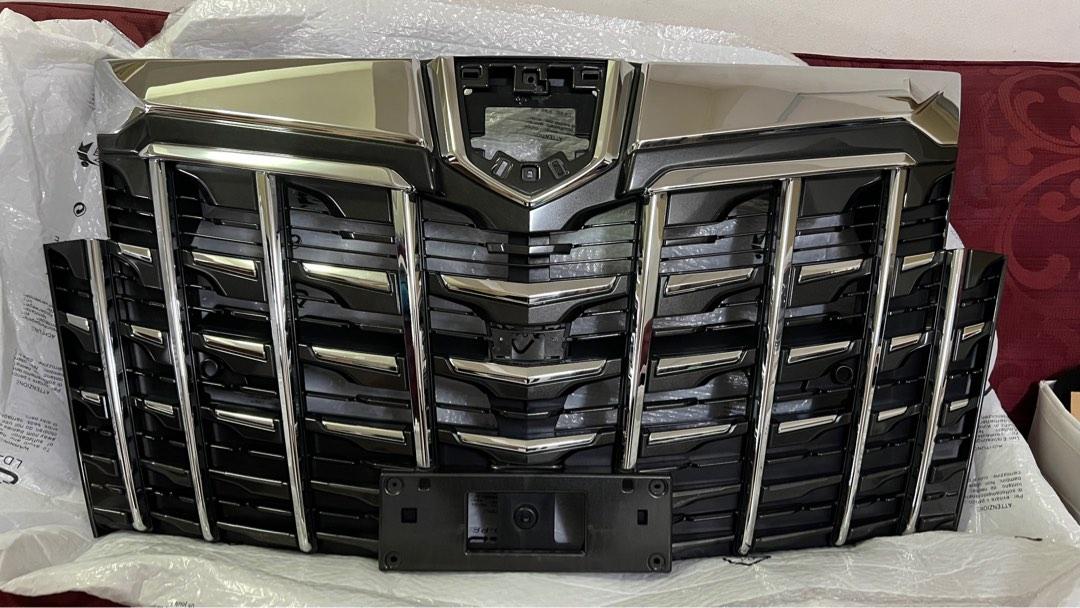Original Alphard grill with Ori modellista garnish, Auto Accessories on ...