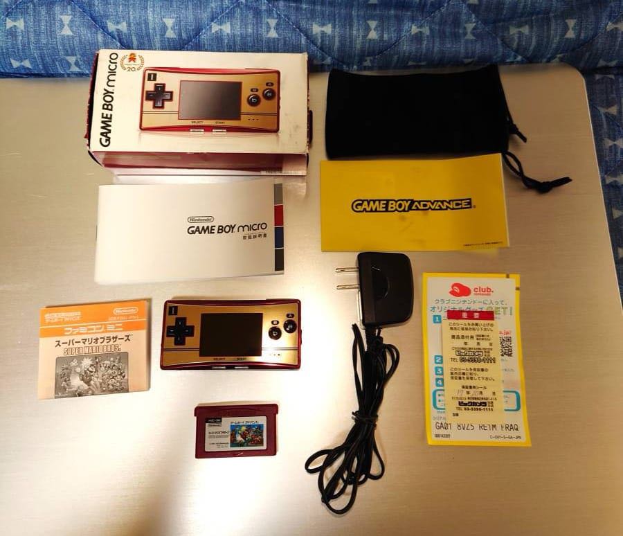 Original gameboy micro 20th anniversary free one game, Video Gaming ...