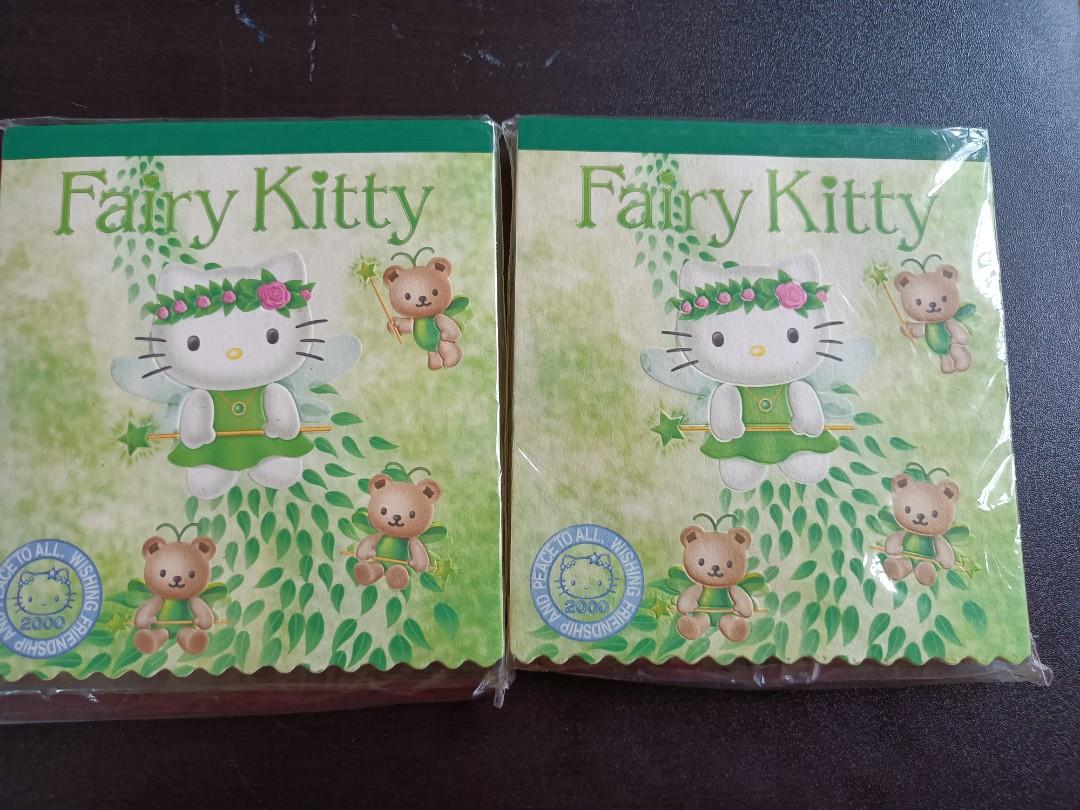 Original Hello Kitty "Fairy Kitty" Note Pads, Hobbies & Toys ...