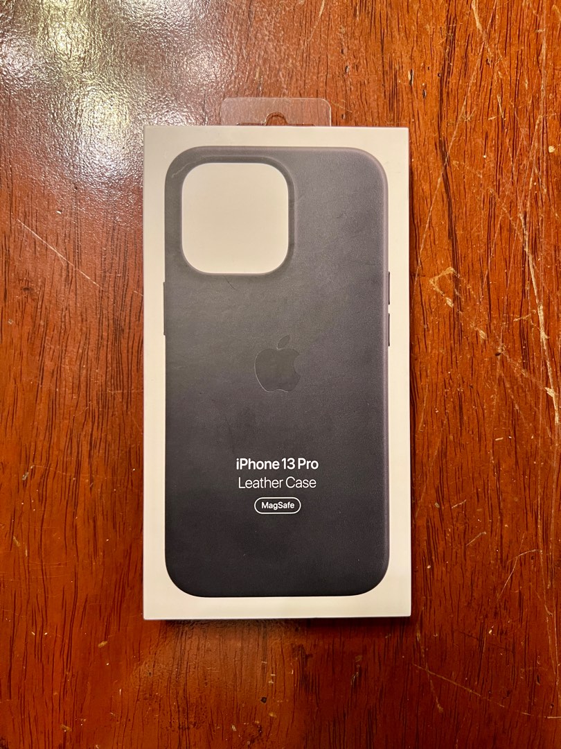 ***ORIGINAL*** iPhone 13 Pro Midnight Magsafe Leather Case, Mobile ...