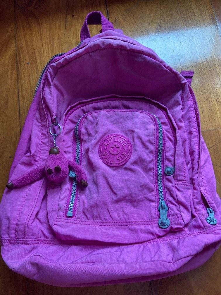 Original Pre-loved Kipling school backpack, Women's Fashion, Bags ...