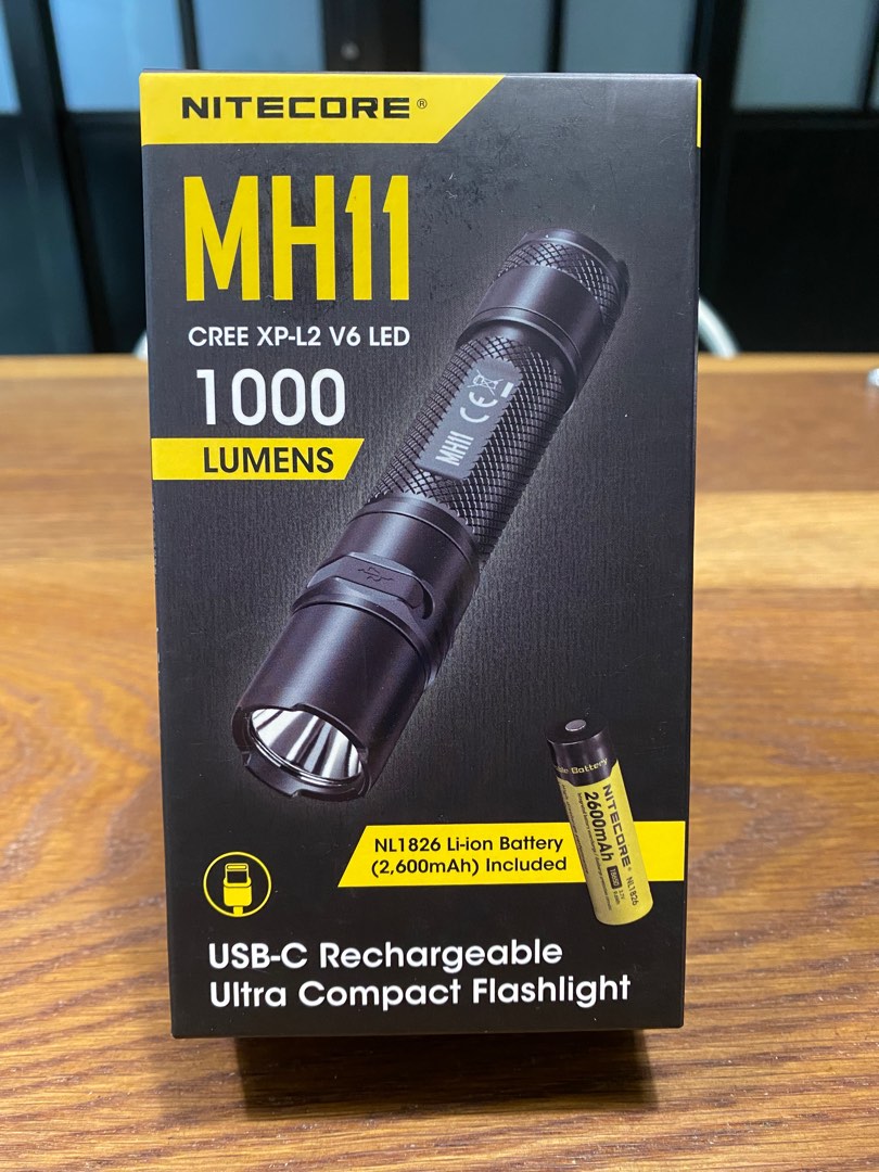 Original NiteCore MH 11 1000 Lumens torchlights plus NUP 30 Utility ...