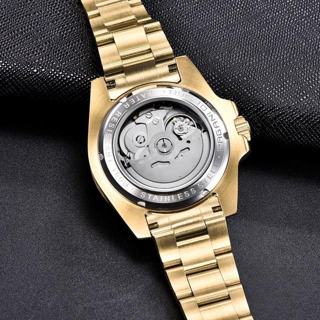 Pagani Design Submariner Gold Watch, Luxury, Watches on Carousell