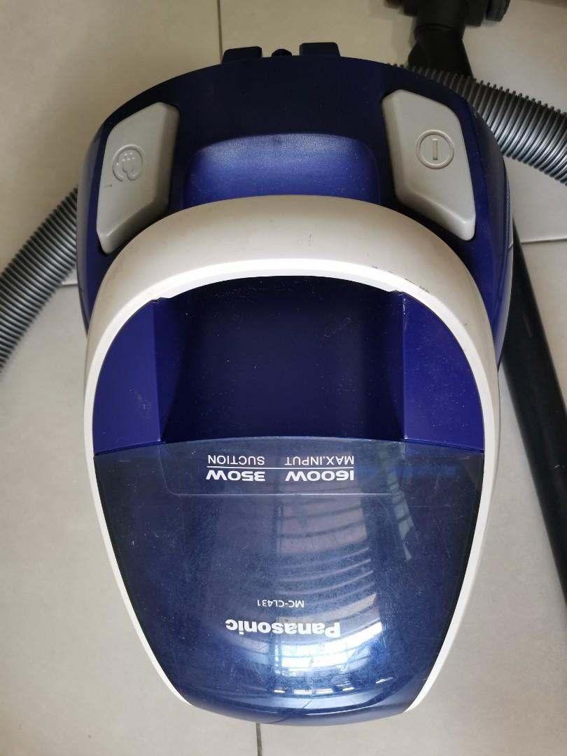 Panasonic 1600w bagless vacuum, TV & Home Appliances, Vacuum Cleaner ...