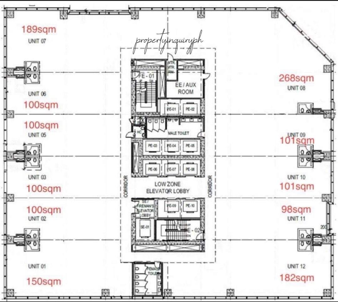 Park Triangle Corporate Tower BGC Office for Lease, Property, Rentals ...