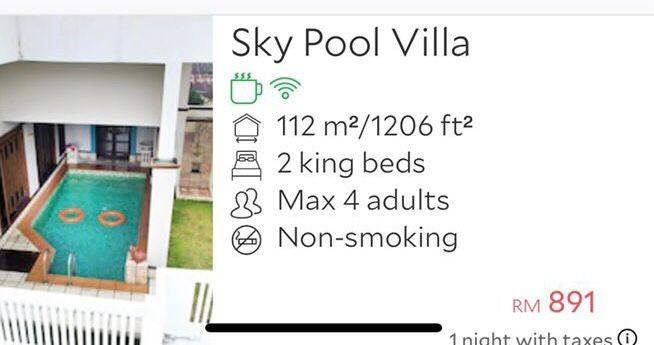 PD Grand Lexis- sky pool villa, Tickets & Vouchers, Local Attractions ...