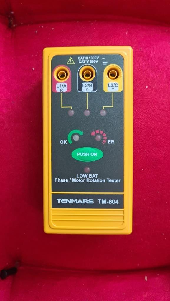 Phase Sequence Indicator, Motor Rotation Tester, 3-Phase Sequence ...