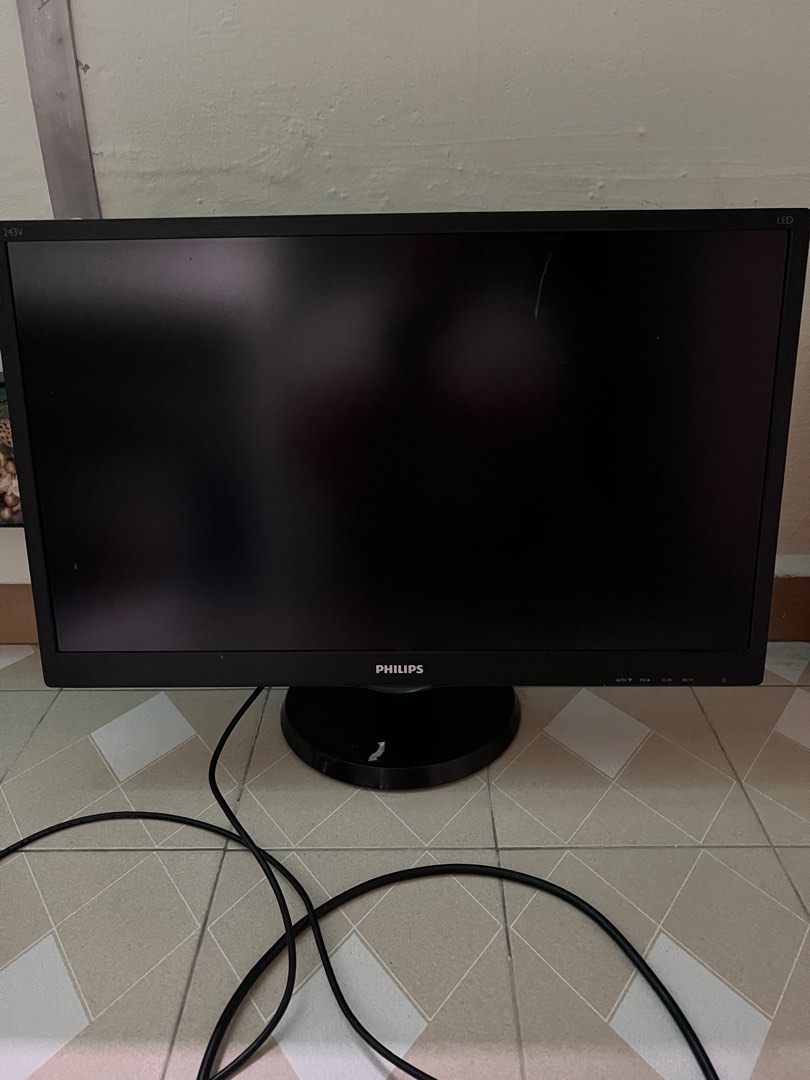 Philips 243V5Q 24 inch Monitor, Computers & Tech, Parts & Accessories ...