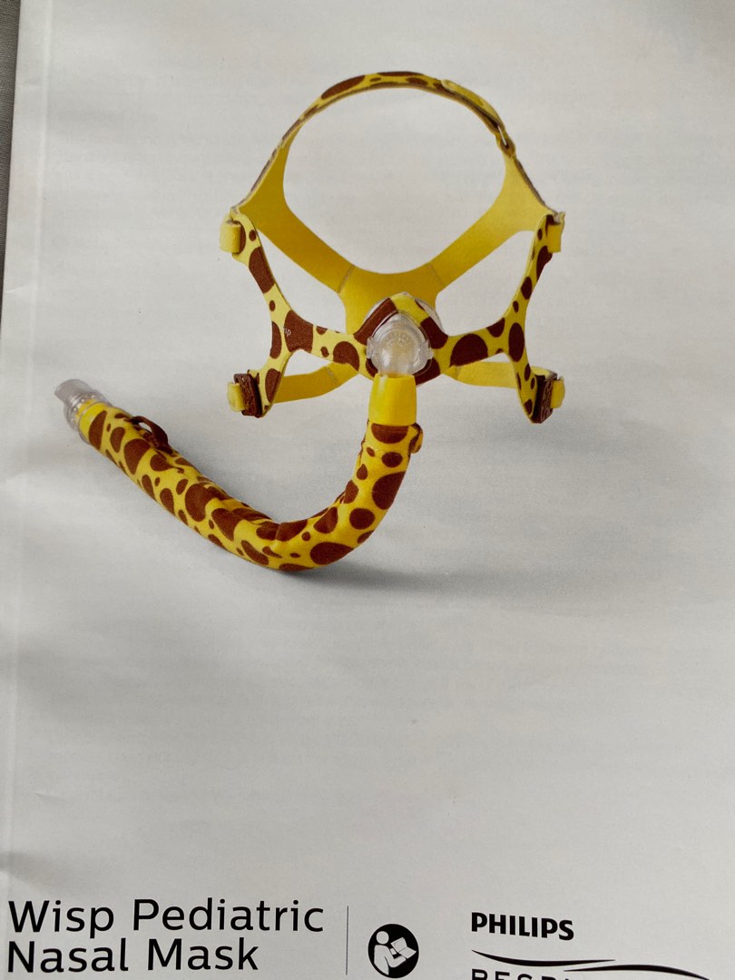 Philips Respironics Pediatric Nasal Mask, Health & Nutrition, Medical ...