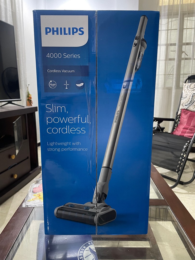 Philips XC4201 Cordless Vacuum Cleaner, TV & Home Appliances, Vacuum ...